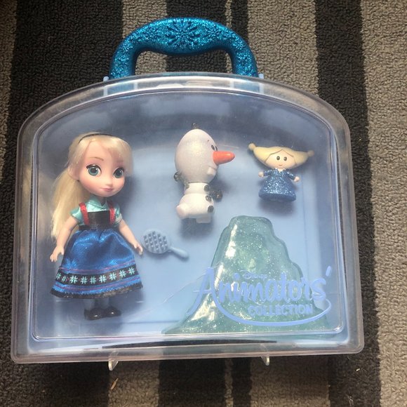 Disney | Toys | Anna Elsa Animator Collectable Dolls Set Mini | Poshmark